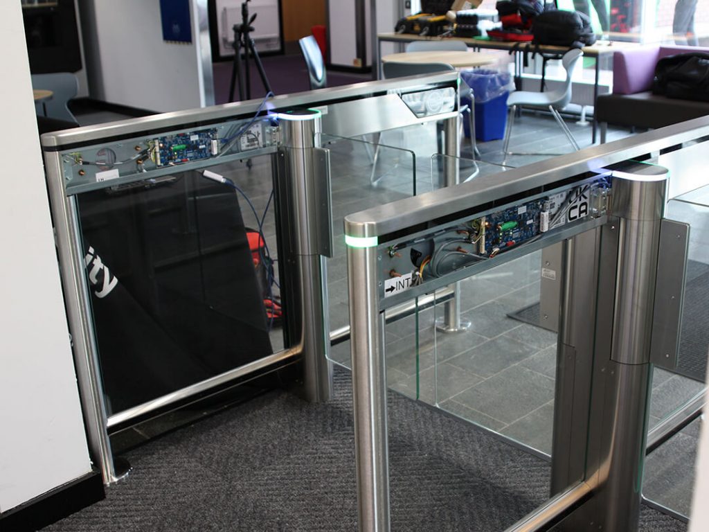 Glass Speed Barriers at Wigan & Leigh - Mere UK Ltd